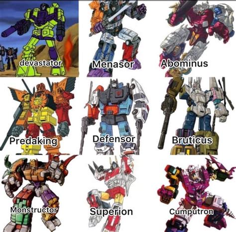 Transformadores 4 Elenco Decepticon List Of Decepticons Neo