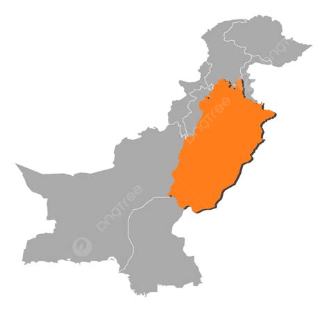 Map Of Pakistan Punjab South Photo Background And Picture For Free