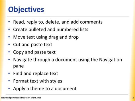 Ppt Word Tutorial 2 Navigating And Formatting A Document Powerpoint