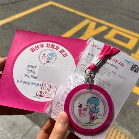 임산부 뱃지 보건소 임산부등록 임신확인서 임산부 차량 네이버 블로그