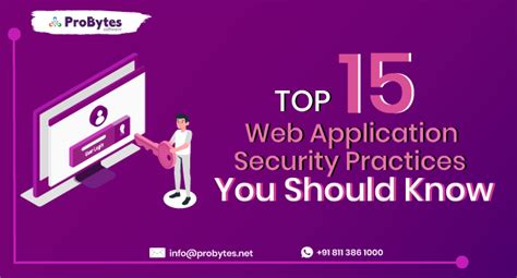 top 15 web application security practices you should know