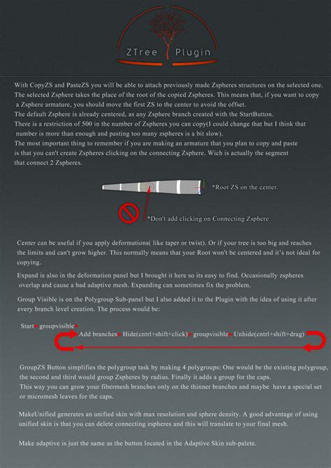 ZTree Plugin ZBrushCentral