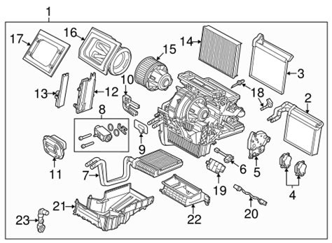 Evaporator And Heater Components For 2012 Ford Focus
