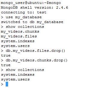 Delete Or Drop A Gridfs Object In Mongodb Thesqlreport Com