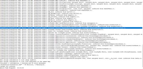 solved linker and updater issues stmicroelectronics community