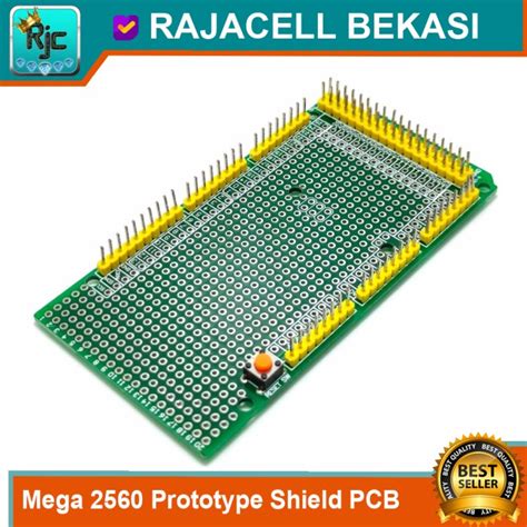 Jual Mega 2560 Prototype Shield Pcb Lubang Protoshield For Arduino Mega