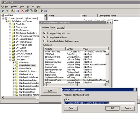 Ldap Authentication Configuration Example For Ucs Central Cisco