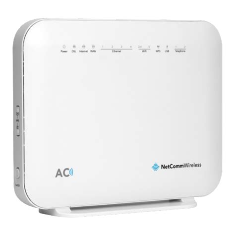 NETCOMM NF18 SERIES INFO SHEET Pdf Download ManualsLib