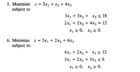 Solved In Exercises 1 6 Find The Dual Of The Given Linear