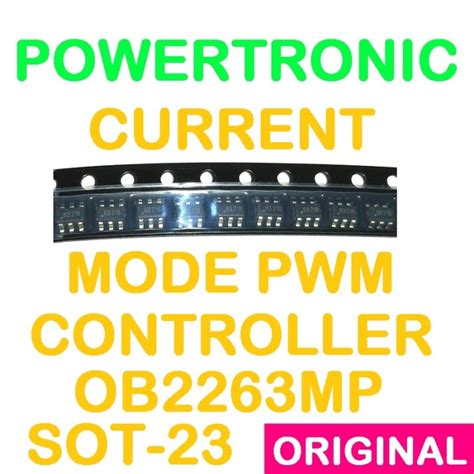 Jual IC PWM OB2263MP CURRENT MODE SOT 23 OB2263 OB 2263 ON BRIGHT Kab Bogor PowerTronic