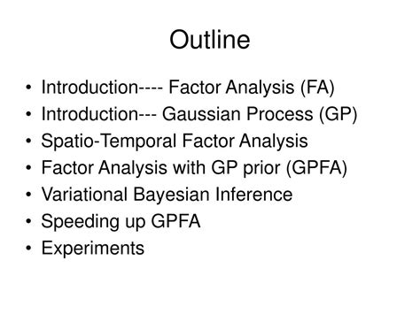 PPT Variational Gaussian Process Factor Analysis For Modeling Spatio Temporal Data PowerPoint