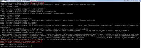How To Compile Busybox For ESXi Kind Of Part 1