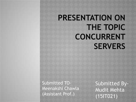 Concurrent Serve Rand Iterative Serverpptx