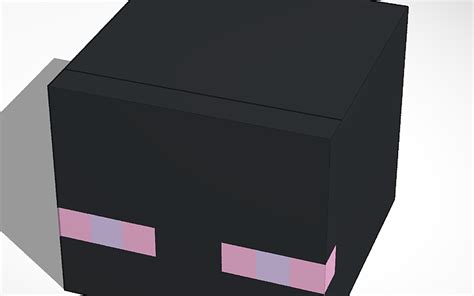 3d Design Enderman Head Tinkercad
