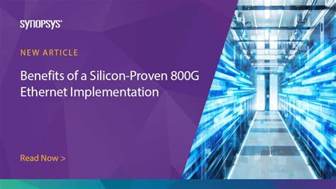 Synopsys Inc On Linkedin 800g Ethernet Implementation Synopsys