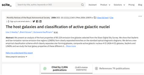 The Host Galaxies And Classification Of Active Galactic Nuclei