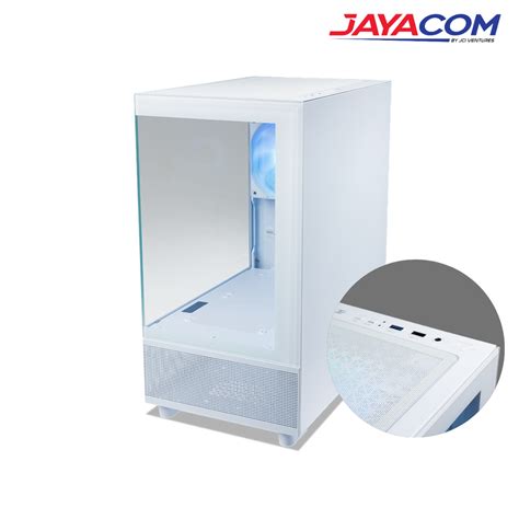 TECWARE INFINITY M2 ARGB M ATX CASING CHASSIS BLACK WHITE