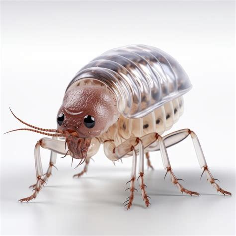 Premium Photo 3d Cockroach With Head On White Isolated Background