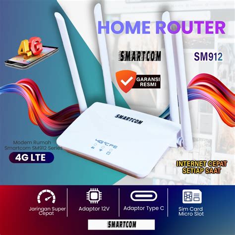 Jual Smartcom Wifi Wireless Router G Lte Sm Mbps Support Sim Card Modem Wifi Hotspot