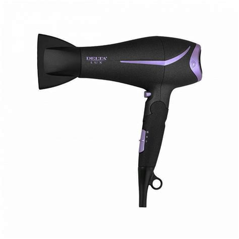 Купить Фен Delta Lux DL-0940 Black-Purple | Мелеон