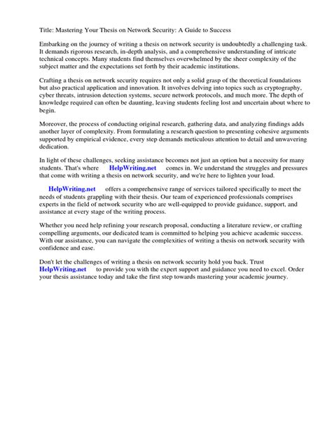 thesis network security pdf pdf security computer security