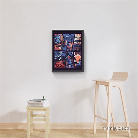 Clone Force 99 Star Wars The Bad Batch Joe Hogan Lithograph Popcultart