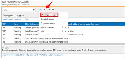 How To Export Windows Best Practices Analyzer Report In CSV Mushaaf Blog