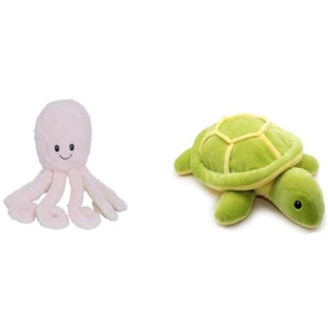 Single Sealife Weighted Plush Soft Toy In Assorted Styles Wilko
