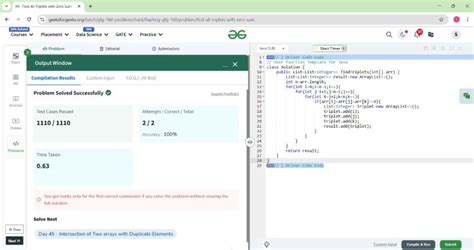 Gfg160 Problemsolvingjourney Dsa Learndsa 160daysofcode Gfg Sindhu V