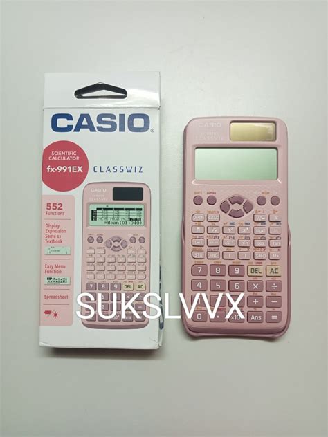 Casio Classwiz Fx 991ex Calculator Hobbies And Toys Stationery
