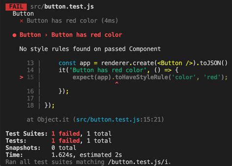 Jest Styled Components Is Breaking With New 500 Styled Components · Issue 297 · Styled