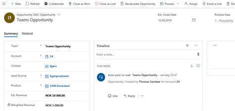 Dynamics Teams Love At First SITE Pun Intended CRM Keeper