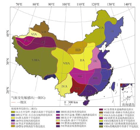 中国综合气候变化风险区划 中科院地理科学与资源研究所 Free考研考试
