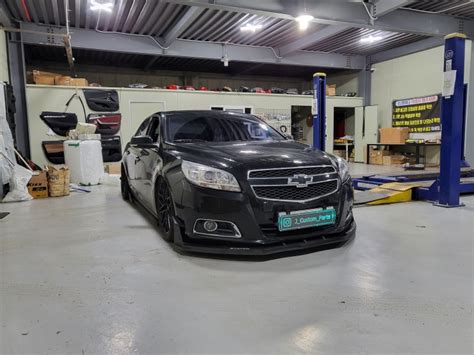 8세대말리부바디킷튜닝 제이커스텀파츠에서 8세대 말리부 바디킷 튜닝 프론트 바디킷 4단 두께추가로 간지나게 달았어요~ 거기에 카나드 윙까지 네이버 블로그