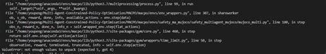 environment error · issue 8 · chauncygu multi agent constrained policy