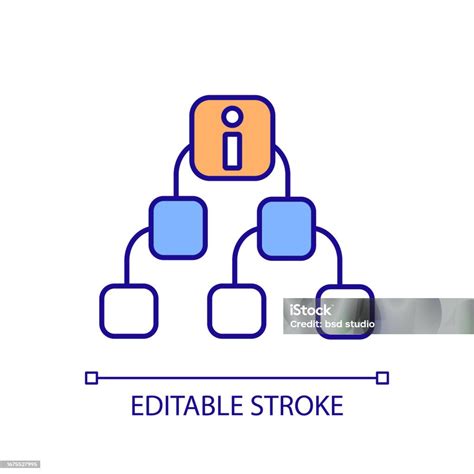 2d Thin Linear Colorful Modularity Icon Stock Illustration Download Image Now Icon Symbol
