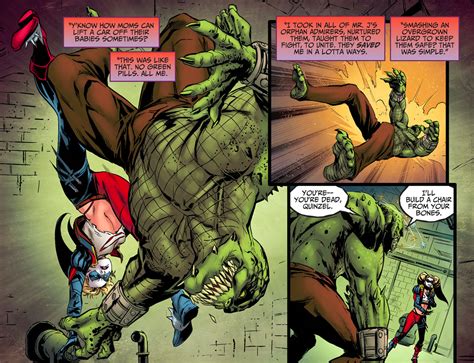 Harley Quinn Vs Killer Croc Injustice Gods Among Us Comicnewbies