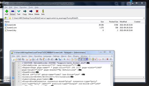 Can I Fob Off This Renamed Ai1 Zip File As An Ai2 Aia File Mit App Inventor Help Mit App
