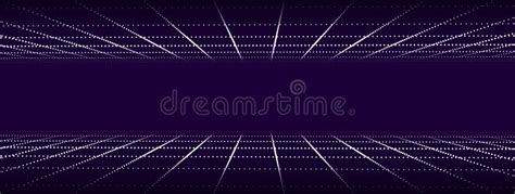 Dynamic Flow Of Digital Particles Double Symmetry Of Perspective Grids