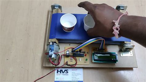 Automatic Object Counting On Conveyor Belt Youtube