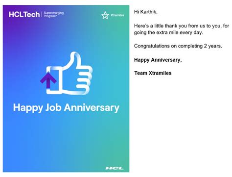 Nallagatla Karthik Kumar On Linkedin Workanniversary Cybersecurity Hcltech Growthjourney