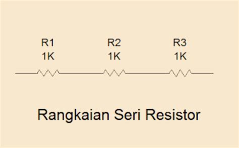 Pengertian Dan Pembahasan Rangkaian Resistor Seri Bengkeltv