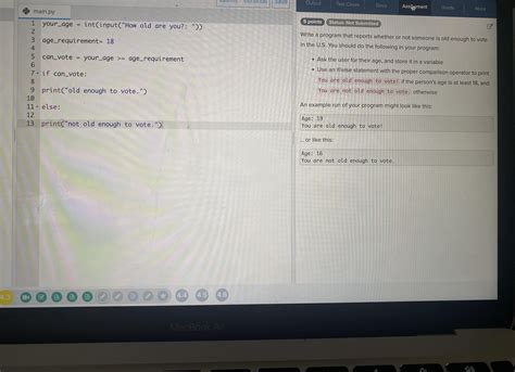 Need Help With 436 Old Enough To Vote Thank You Rcodehs