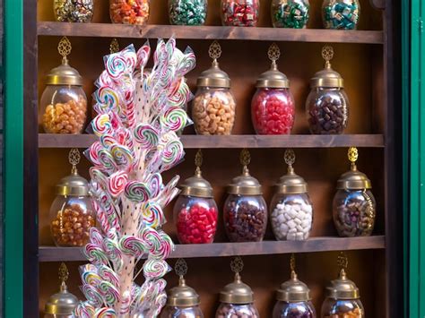 Premium Photo | Candy stand