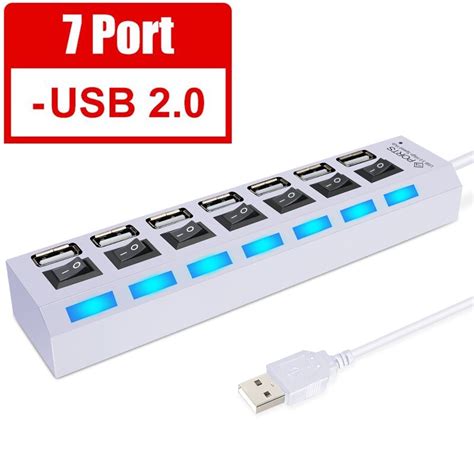 Multi Usb Hub 2 0 Mini Hub Usb Splitter 4 7 Usb Po Grandado