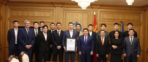 Сагсан бөмбөгийн 3х3 шигшээ баг тамирчдыг “go Mongolia” элчээр өргөмжлөн батламж гардууллаа
