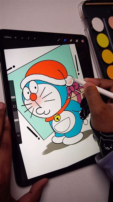 How To Draw Doraemon In Computer