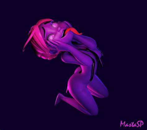 Rule 34 1girls 3d Ahe Gao Autodesk Maya Barefoot Blue Background Demon Girl Full Body Heart