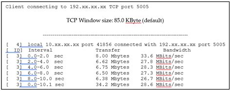 Iperf Measurement Results Download Scientific Diagram