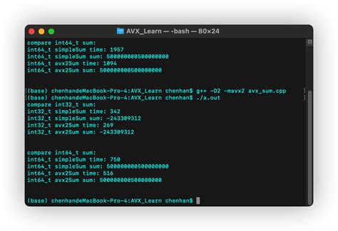 用avx2指令集优化整形数组求和乘法与加法256位 Csdn博客